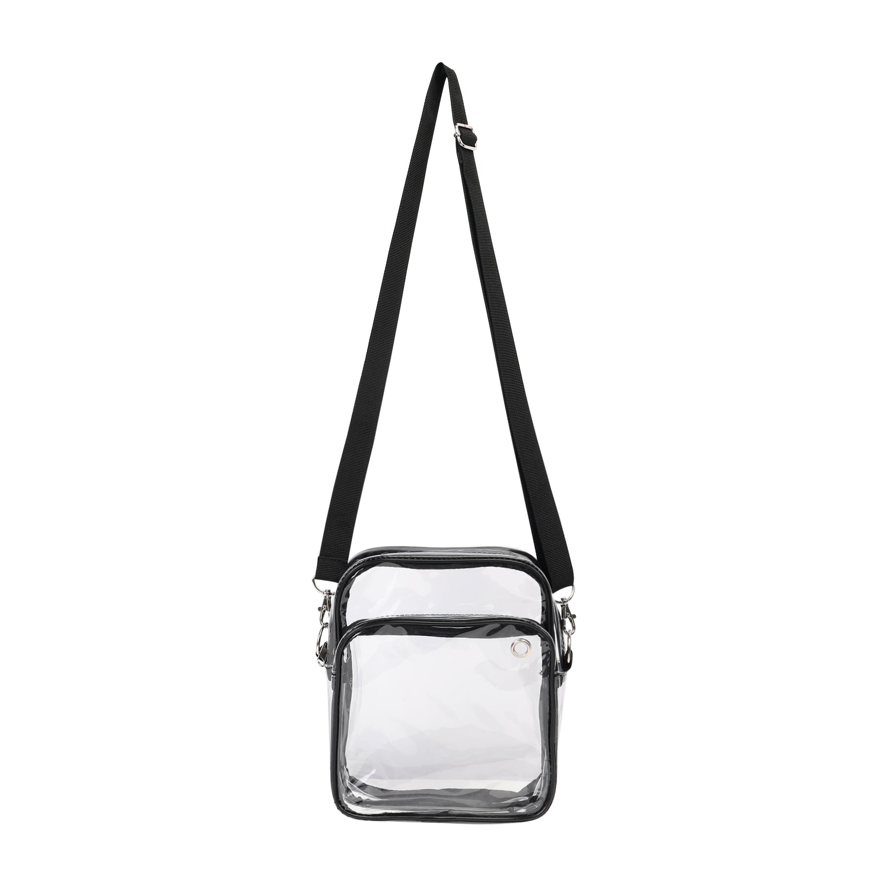 Clear PVC Crossbody Shoulder Bag – Redpress Bag